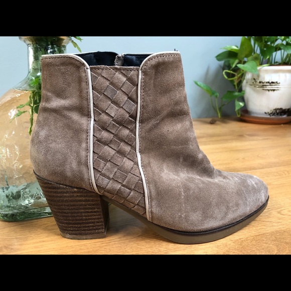 Eric Michael | Shoes | Eric Michael Suede Booties | Poshmark